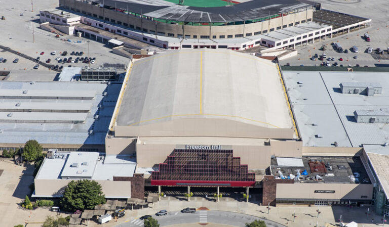 Freedom Hall - Kelley Brothers Roofing, Inc.